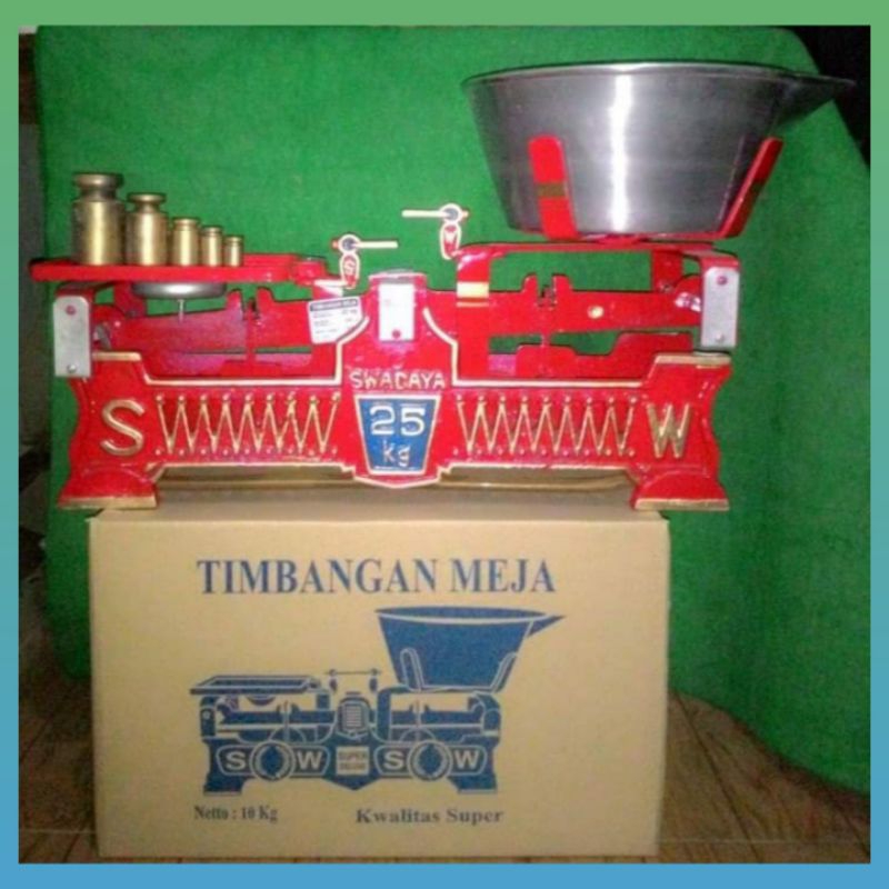 Jual timbangan 25kg | timbangan meja | timbangan kodok | timbangan ...