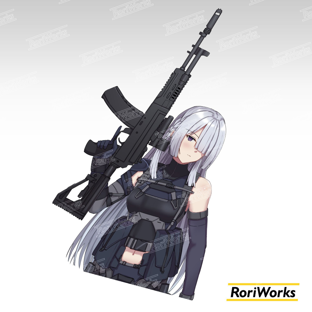 Jual Stiker Kiss cut - AK-15 | Girls' Frontline | DEFY | Shopee Indonesia