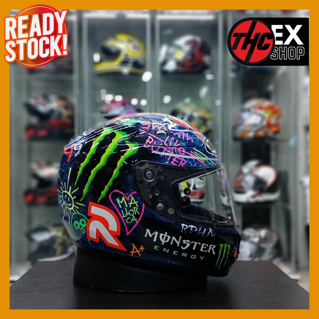 Jual HJC RPHA 10+ GRAFITY SIZE L FULL FACE 2ND HELMET | Shopee Indonesia