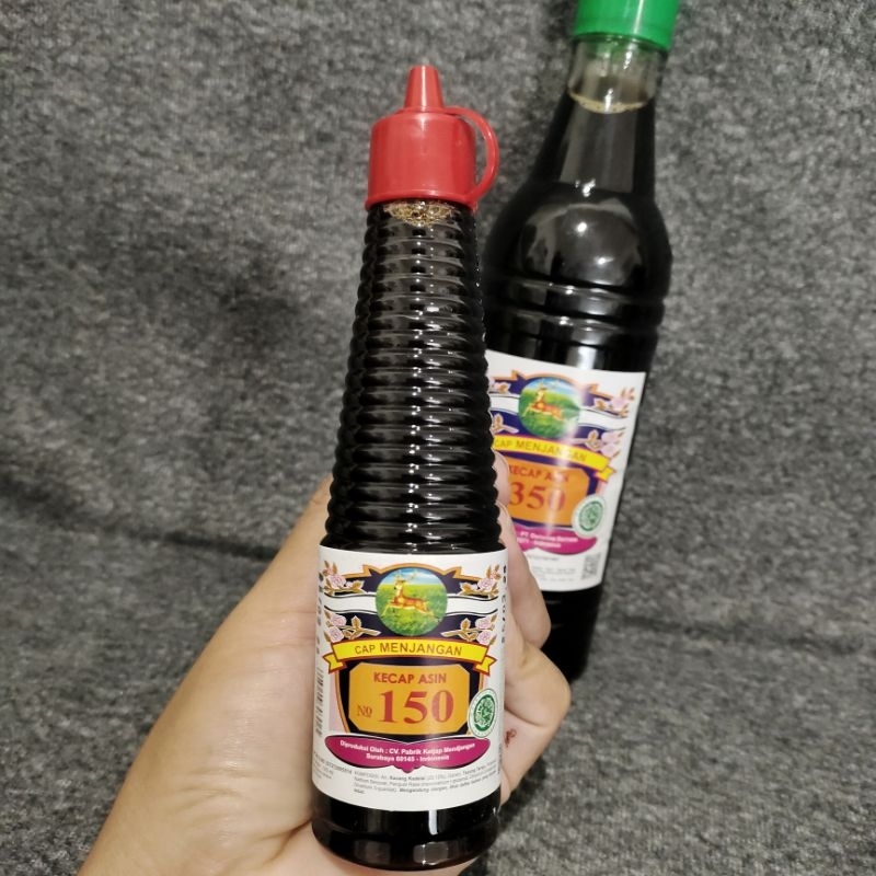 Jual Kecap Menjangan No 150/Kecap Asin 150/Original Soy Sauce 140ml ...
