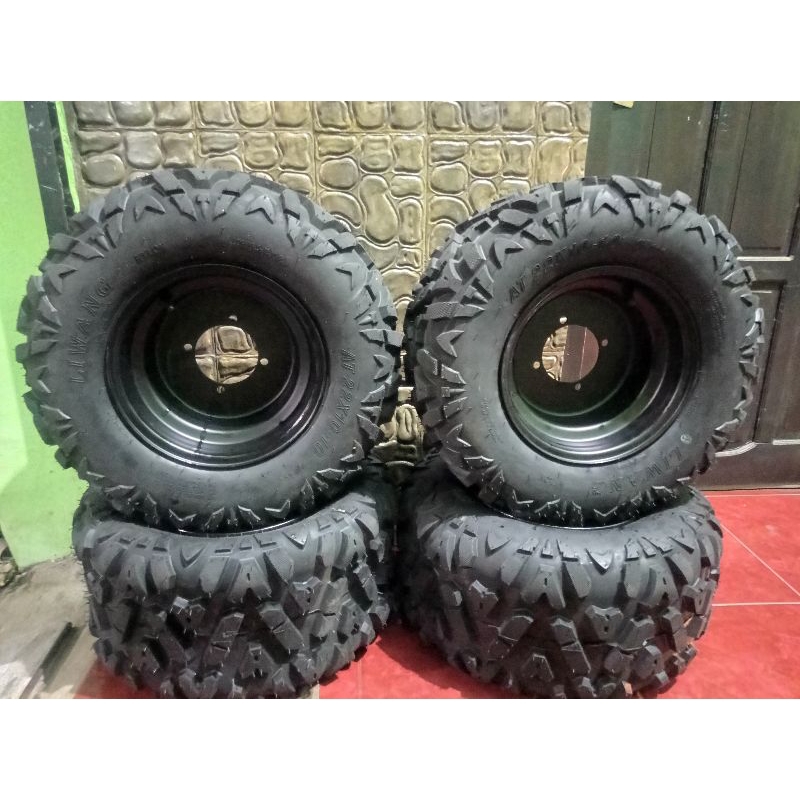 Jual ban set velg atv ring 10 offroad | Shopee Indonesia
