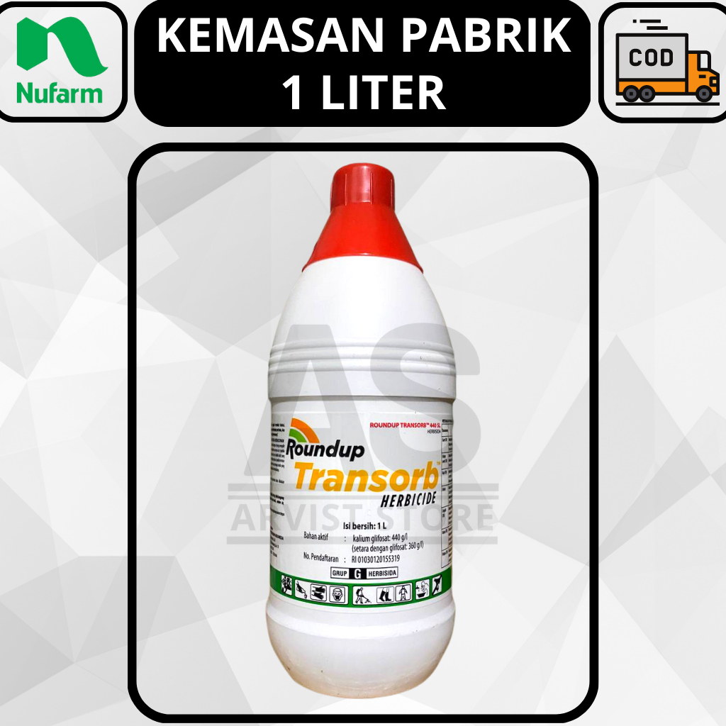 Jual Herbisida ROUNDUP TRANSORB 440 SL Lebih Kuat Kemasan Pabrik 1 ...