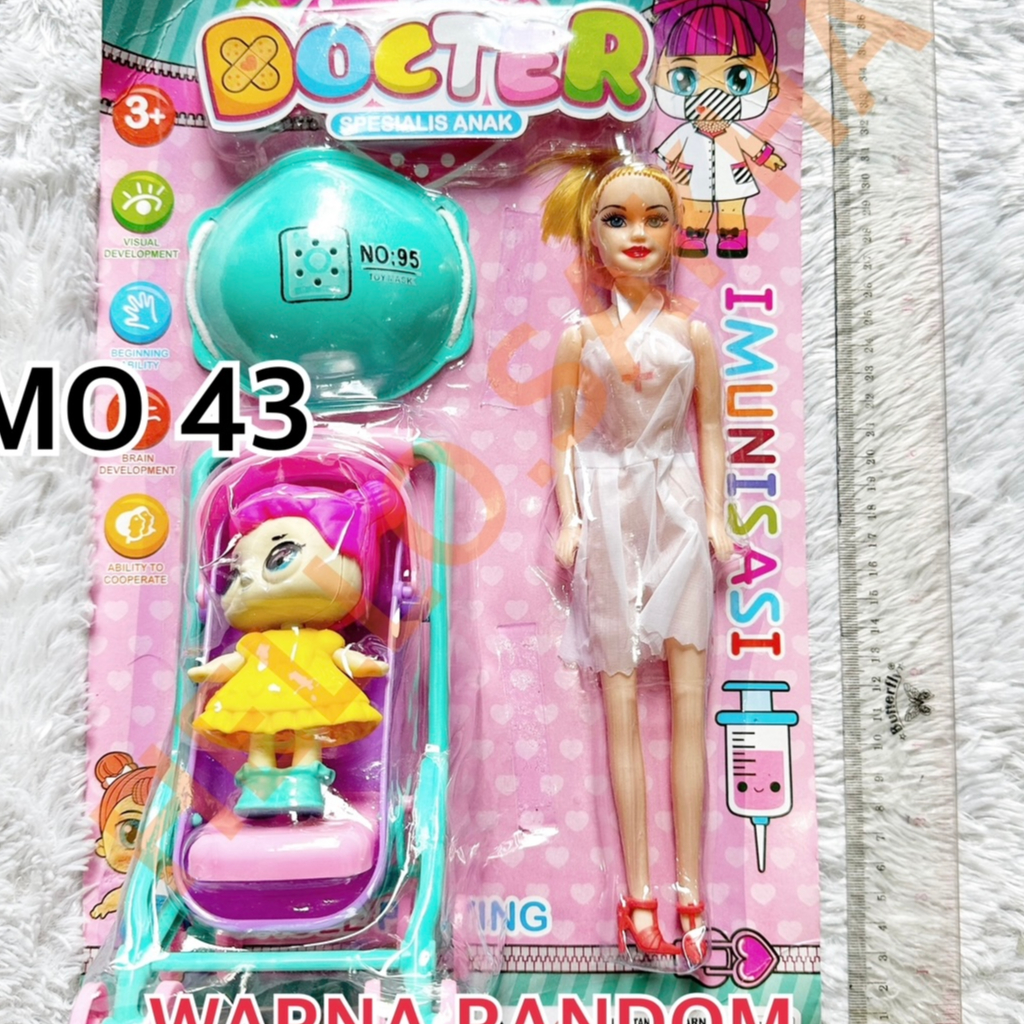 Jual MAINAN MO 43 DOCTER SPESIALIS ANAK BONEKA PEREMPUAN CANTIK DAN LOL ...