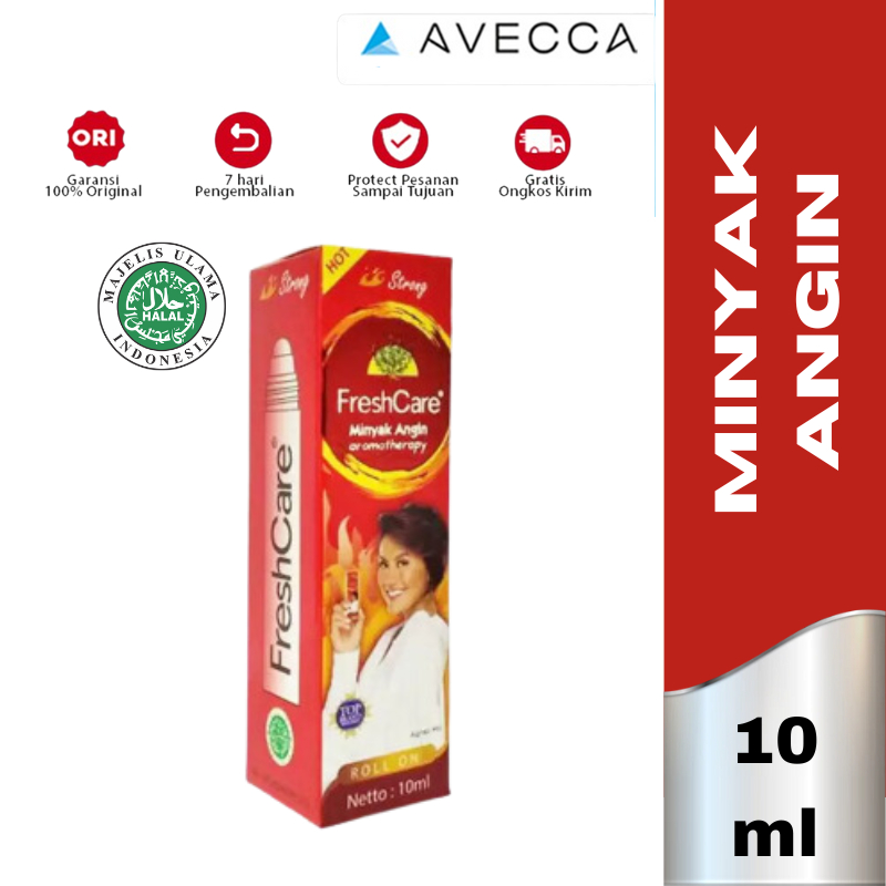 Jual Freshcare Strong Minyak Angin 10 ml / Aromatheraphy / Perut ...