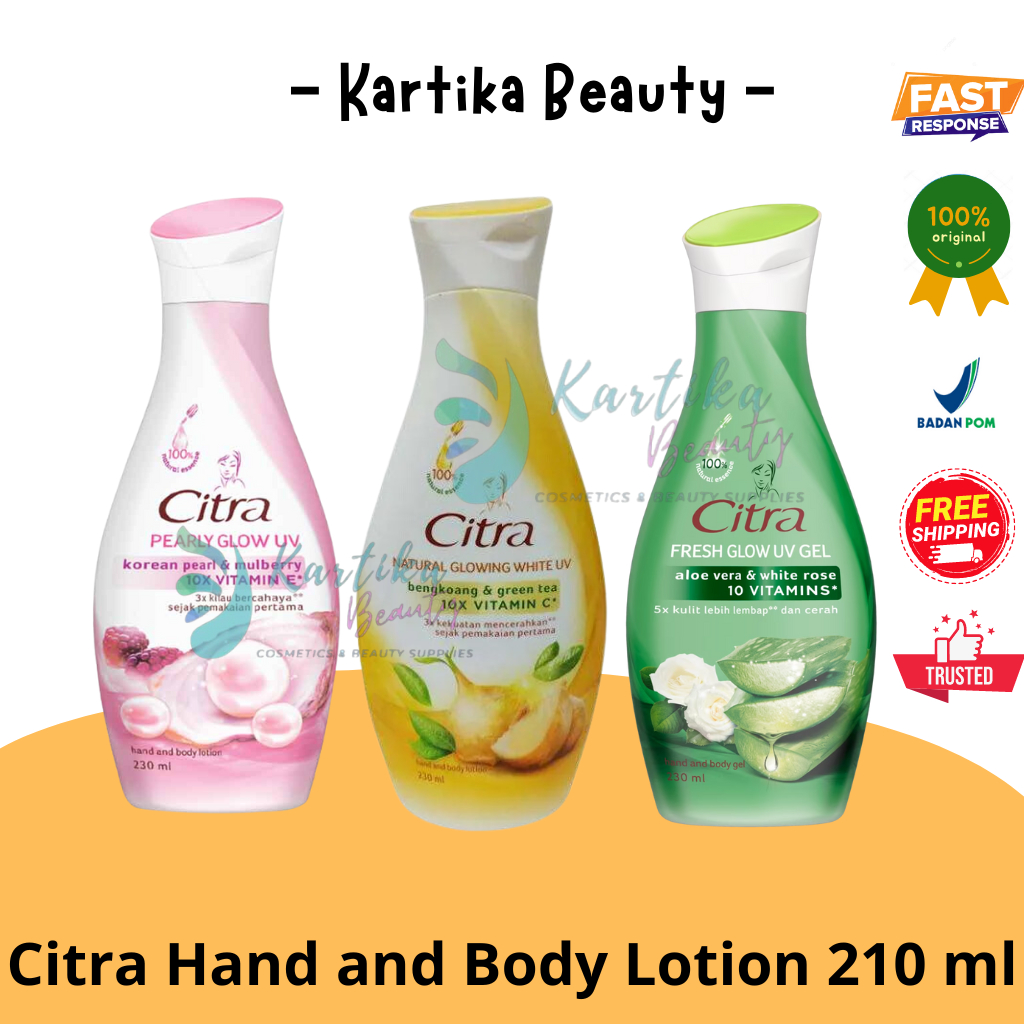 Jual Citra Body Lotion 210 ml | HBL Pencerah Kulit Tubuh | HBD Skin ...