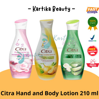 Jual CITRA BODY LOTION 210 ML : KUNING NATURAL GLOW WHITE UV BENGKOANG ...
