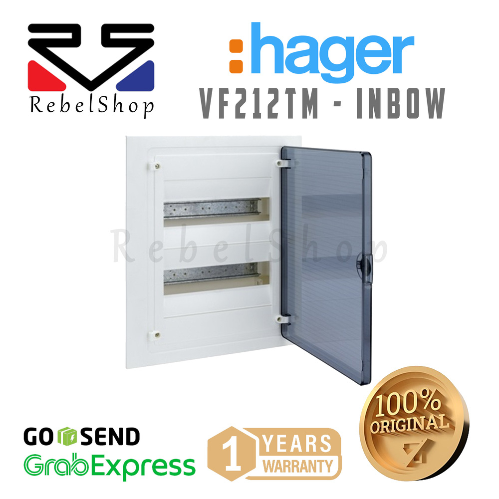 Jual Hager Kotak Box MCB Inbow Tanam VF212TM Transparant 24 Modul / Group | Shopee Indonesia