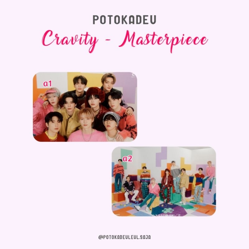 Jual PB/004 -- [Photocard] Cravity - Masterpiece (2) | Shopee Indonesia