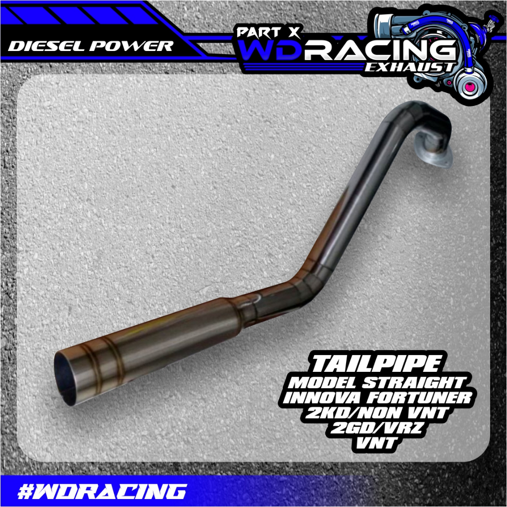 Jual MUFFLER BOLTON MODEL STRAIGHT INNOVA FORTUNER 2KD/NON VNT/2GD/VRZ ...