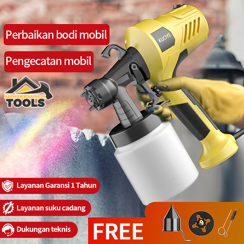 Jual PO Electric Spray Gun Alat Semprot Cat Listrik 800ML Pistol ... Jual PO Electric Spray Gun Alat Semprot Cat Listrik 800ML Pistol ...
