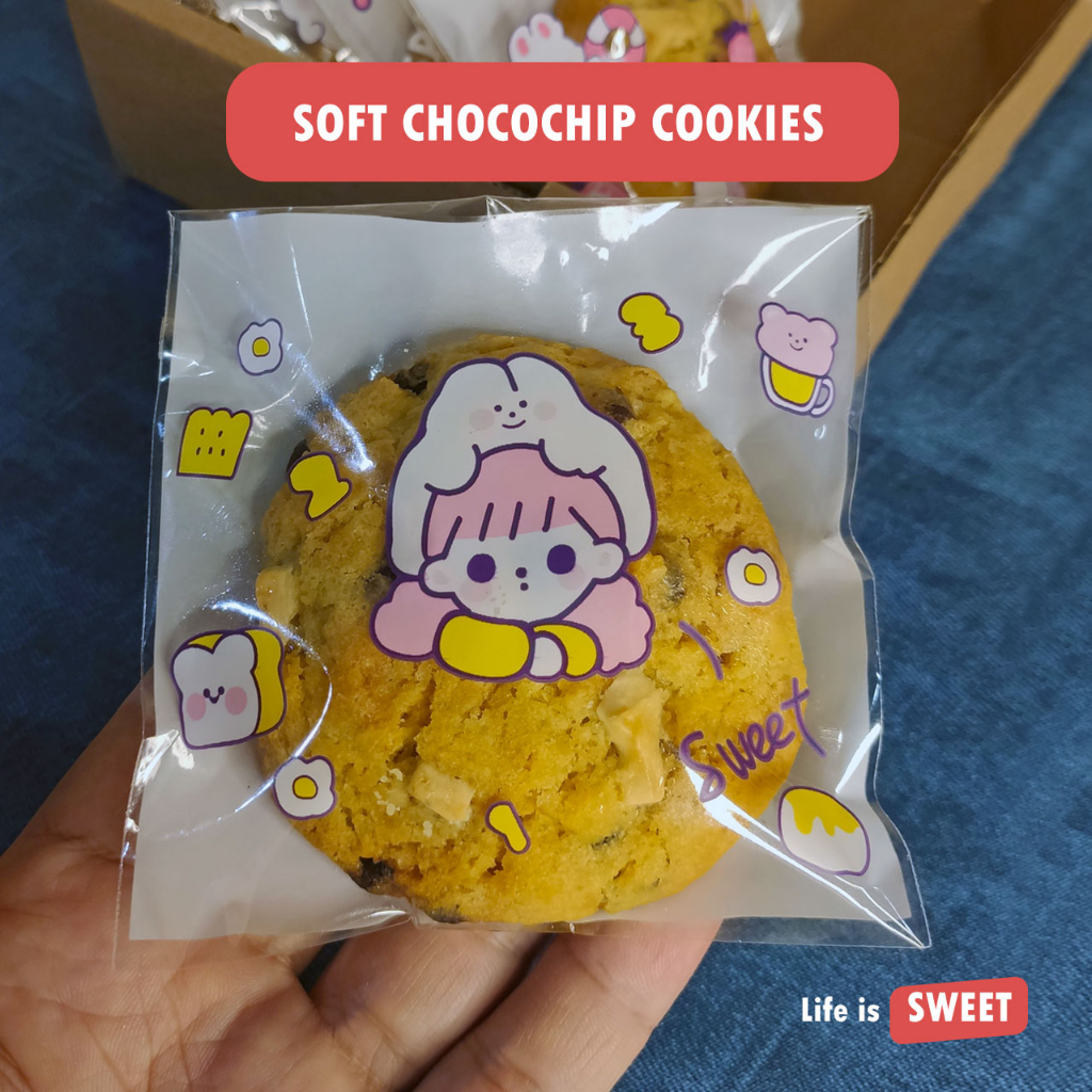 Jual Soft Baked Choco Chip Cookies (Box isi 5 Cookies) | Shopee Indonesia