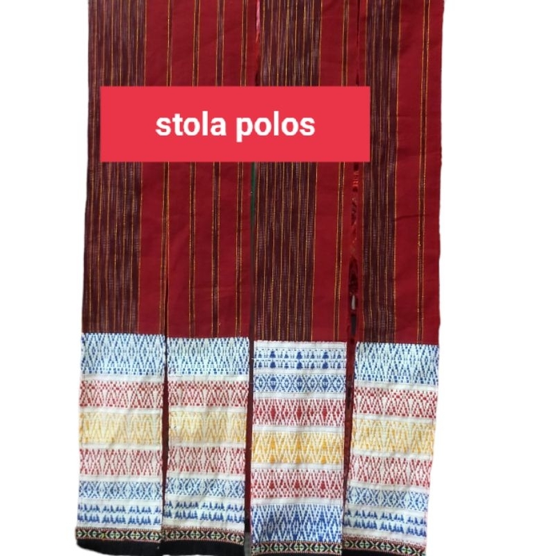 Jual stola ulos-stola batak-kain tenun sumatra-syal sumatra | Shopee ...