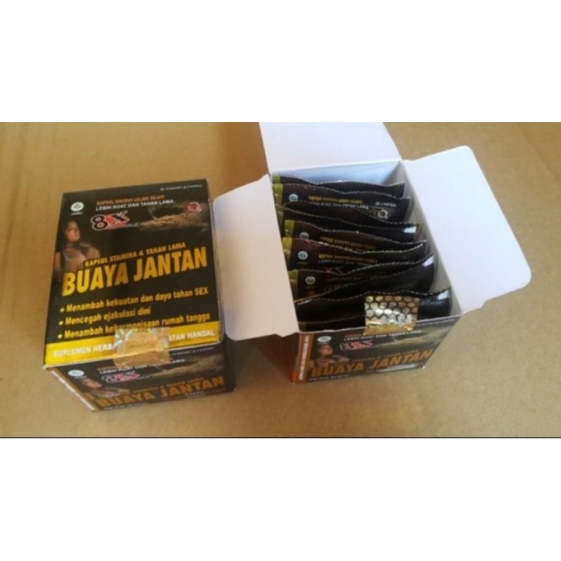 Jual buaya jantan kapsul 100:% Original | Shopee Indonesia