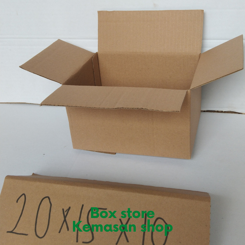Jual Kardus packing / kardus / box / ukuran 20x15x10 cm | Shopee Indonesia