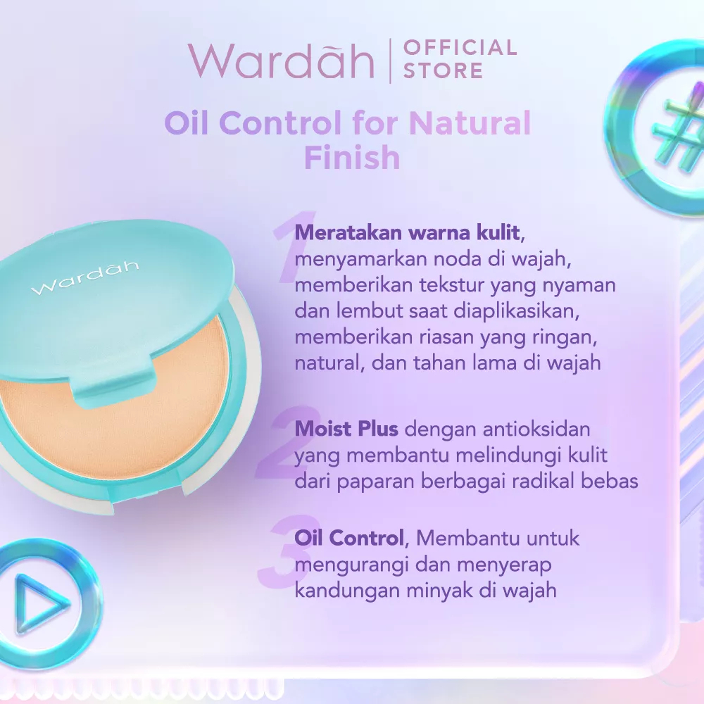 Jual WARDAH Everyday Luminous Two Way Cake TWC REFILL - Bedak Dengan ...