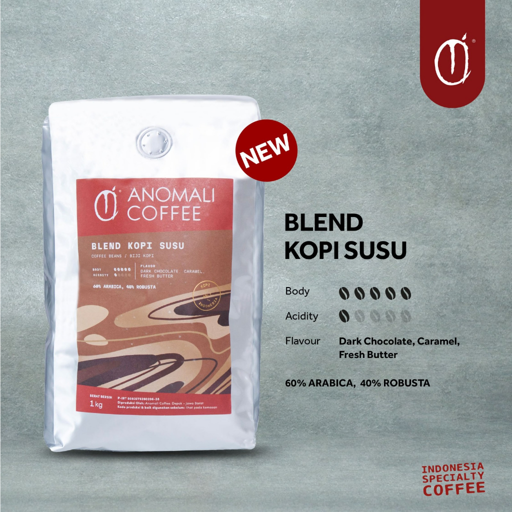 Jual Anomali Coffee Biji Kopi Susu Blend 1KG | Shopee Indonesia