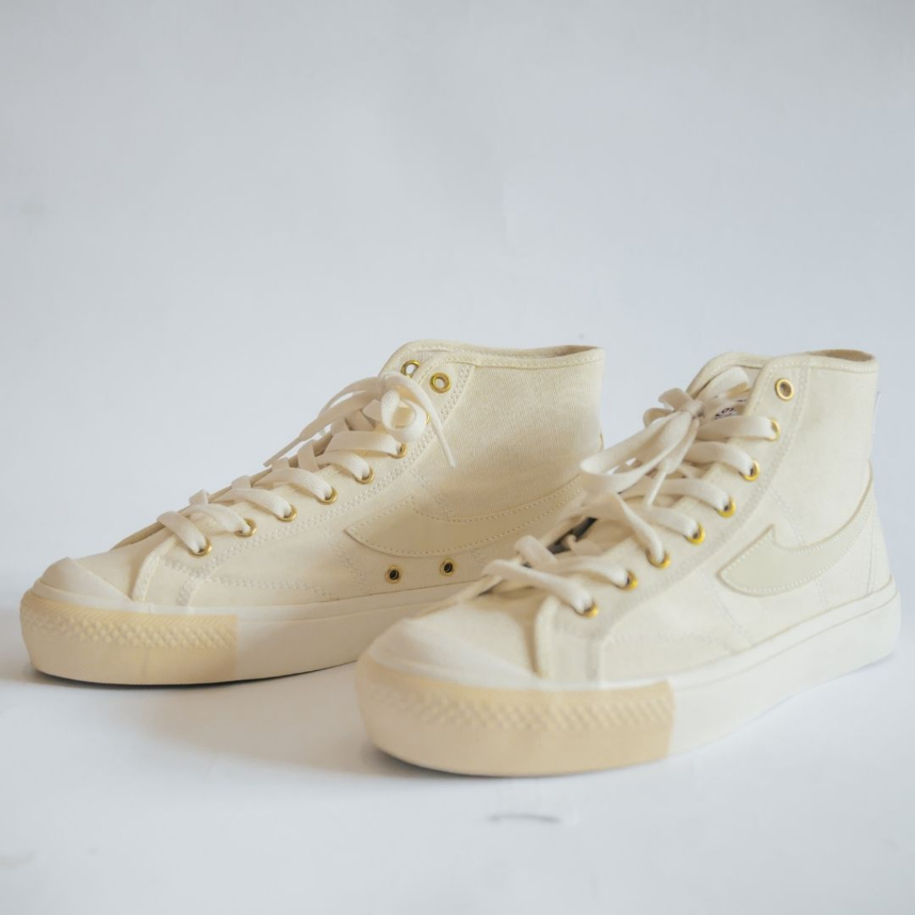 Jual Sepatu Compass Gazelle High Cream | Shopee Indonesia