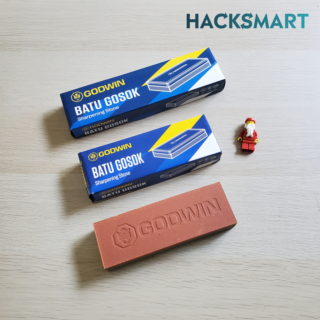Jual GODWIN Batu Gosok Asahan Pengasah Pisau Sharpening Stone 2 Sisi ...