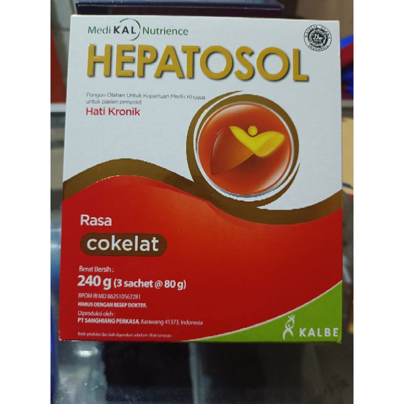 Jual susu hepatosol kemasan 240 gram untuk memelihara fungsi liver atau ...