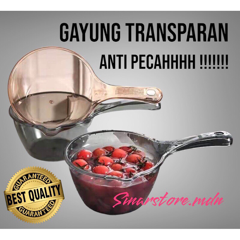 Jual GAYUNG MANDI TRANSPARAN ESTETIK ANTI PECAH / SIWUR GAYUNG AIR ...