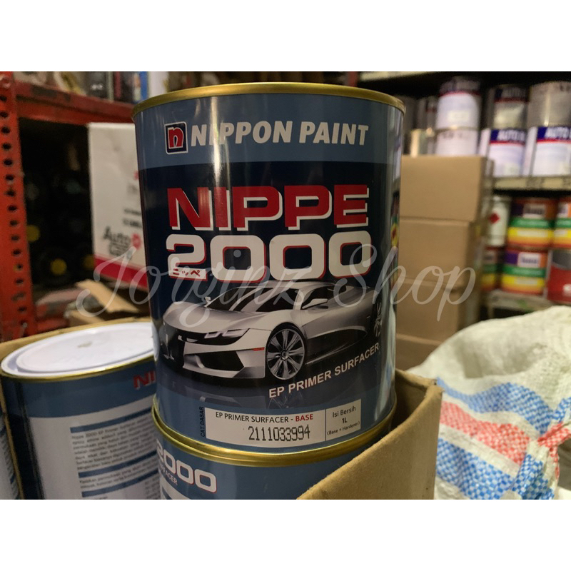Jual Epoxy Nippe 2000 Primer Surfacer Abu / Grey 1 liter set | Shopee ...