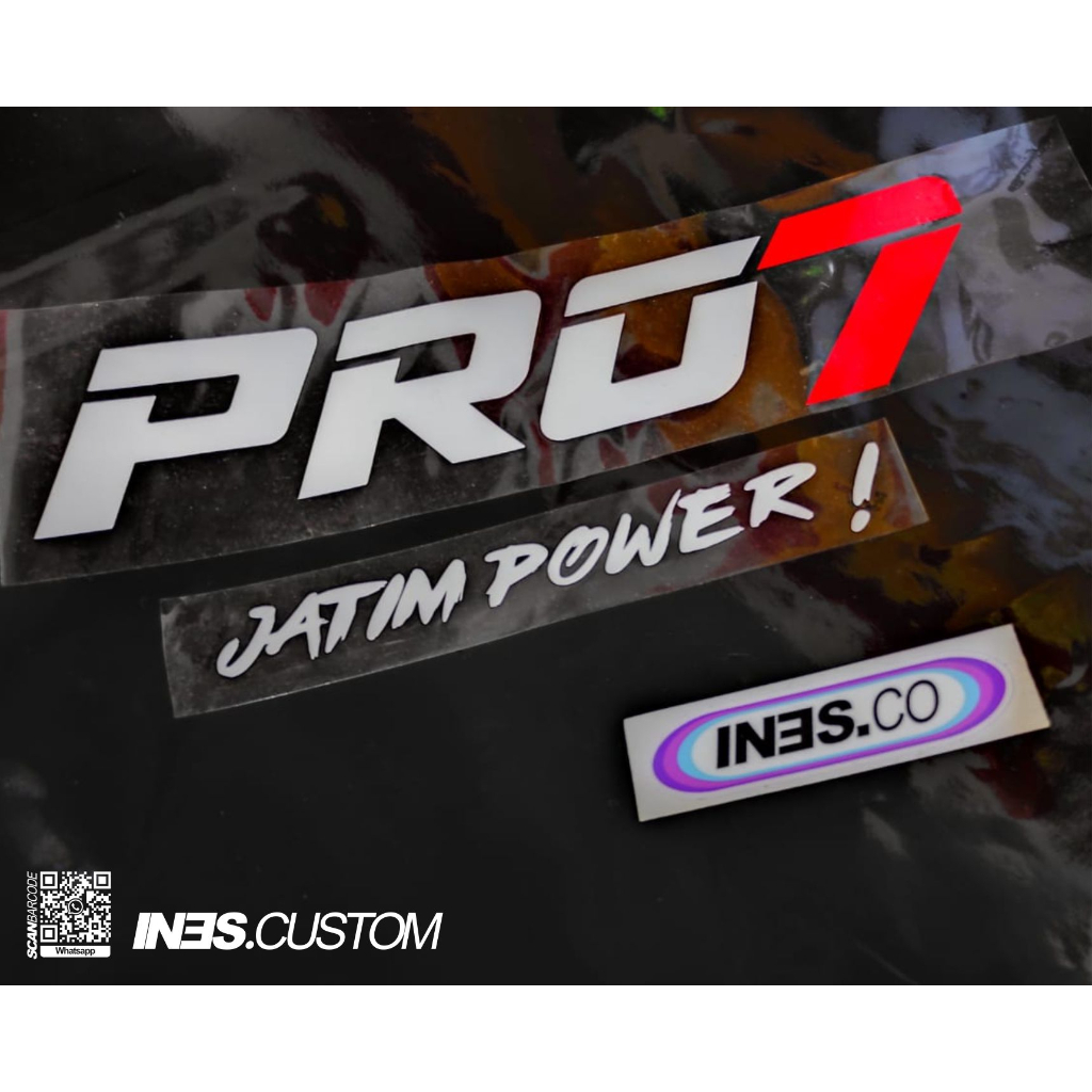 Jual STIKER PRO7 STIKER KACA MOBIL CUTTING | Shopee Indonesia