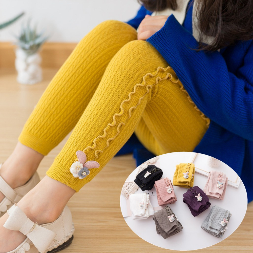 Jual [meandboss] LG14-Legging Anak Bayi Perempuan Rajut Fashion Korea ...