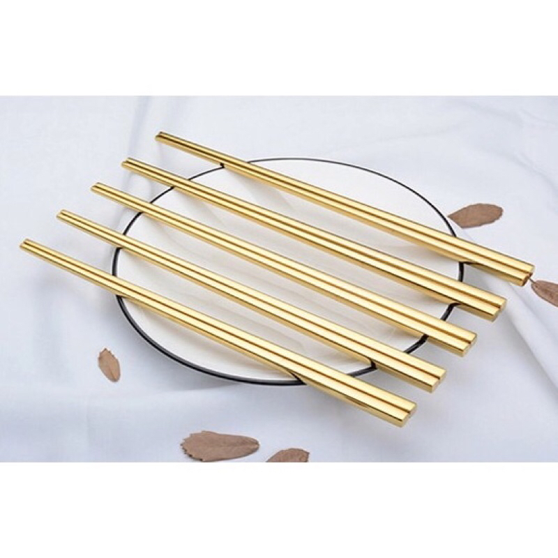 Jual Sumpit aksen emas / sumpit emas / sumpit mewah / sumpit gold ...