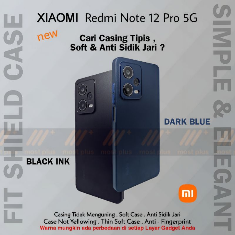 Jual CASING XIAOMI REDMI NOTE 12 PRO 5G FIT SHIELD CASE - Ultra Thin ...