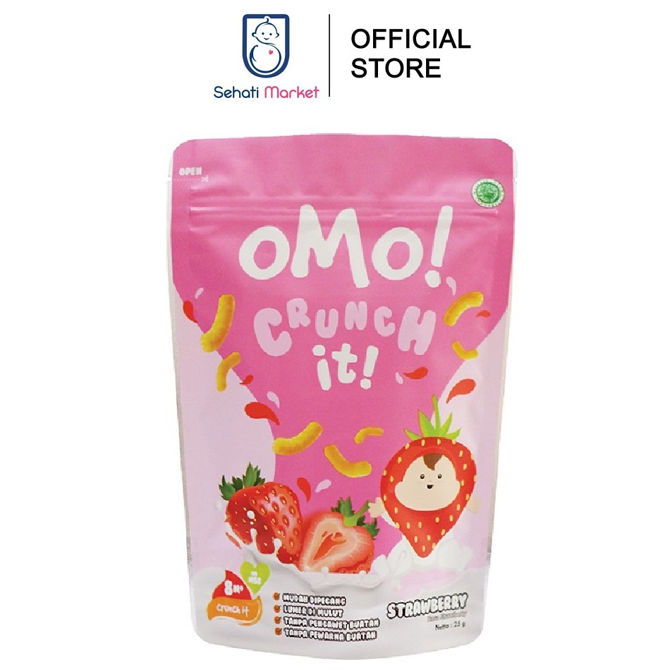 Jual OMO CRUNCH IT CRUNCH 25g 25 g Healthy Snack / OMO! Crunch ...