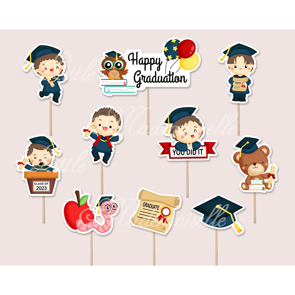 Jual Topper Graduation Wisuda | Shopee Indonesia