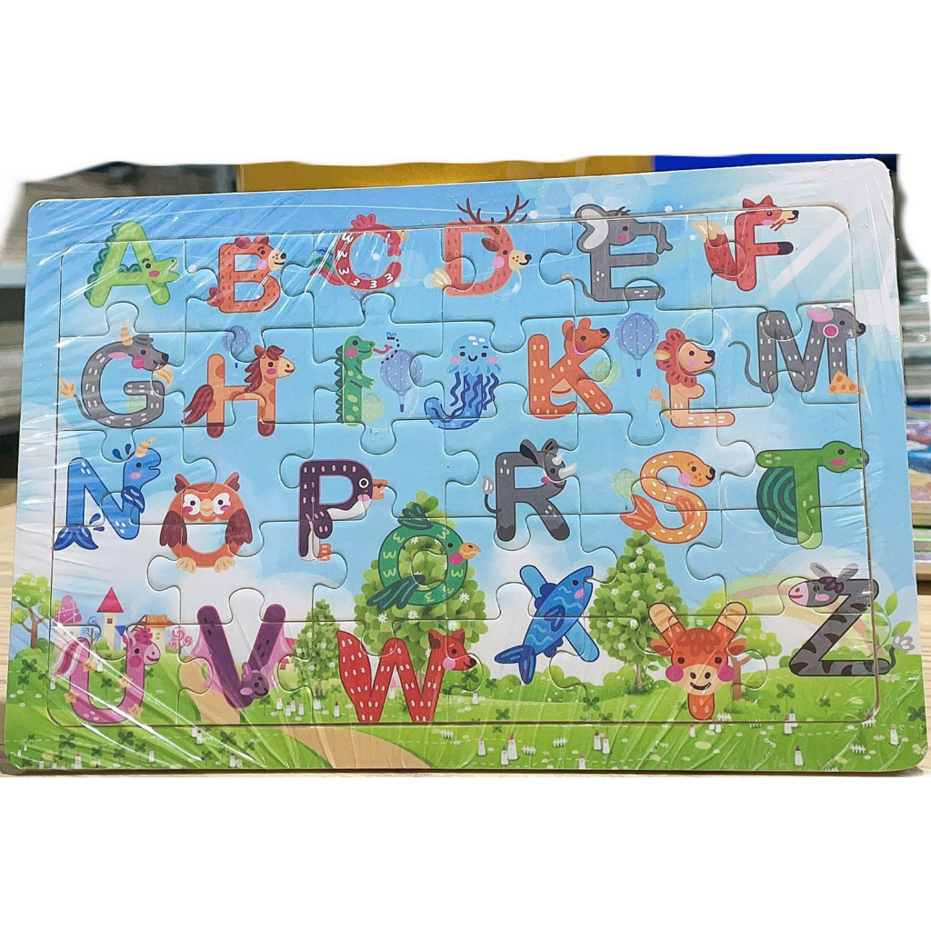 Jual NEW Mainan edukasi menyusun puzzle (1 papan 30 pcs puzzle ...