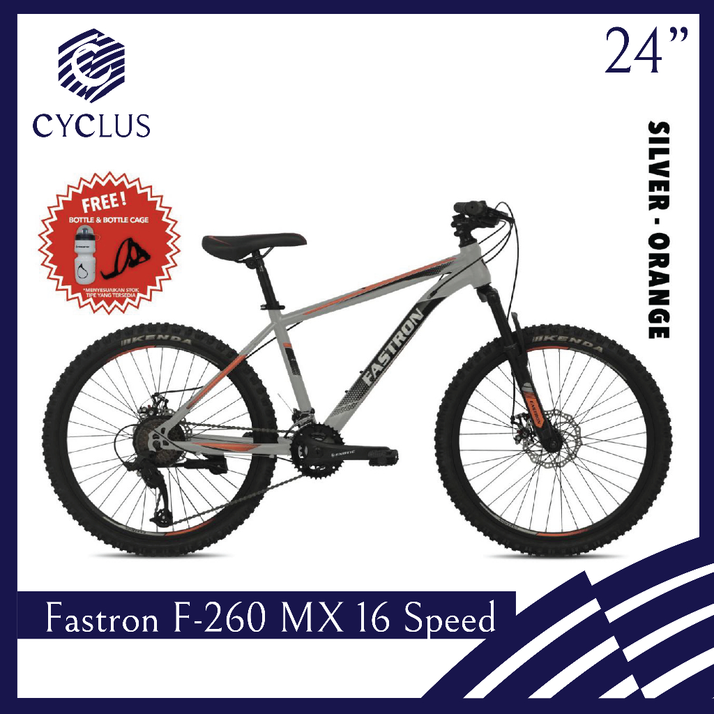 Jual Sepeda Gunung MTB Fastron F 260 MX Steel 24 Inch Anak Dewasa ...