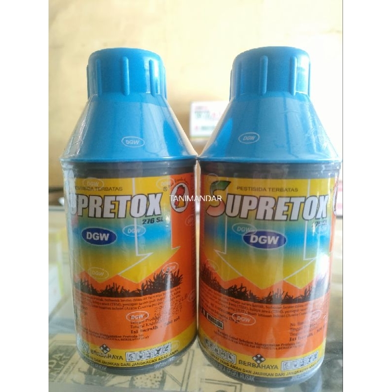 Jual SUPRETOX DGW 276 SL RACUN RUMPUT HERBISIDA PEMBASMI GULMA ISI 500 ...