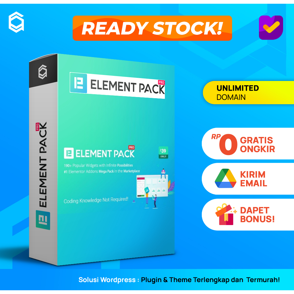 Jual ELEMENT PACK PRO Addons Elementor Wordpress Unlimited & Lifetime ...