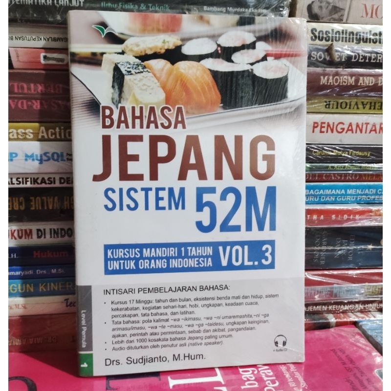Jual bahasa Jepang sistem 52m volume 3 + CD | Shopee Indonesia