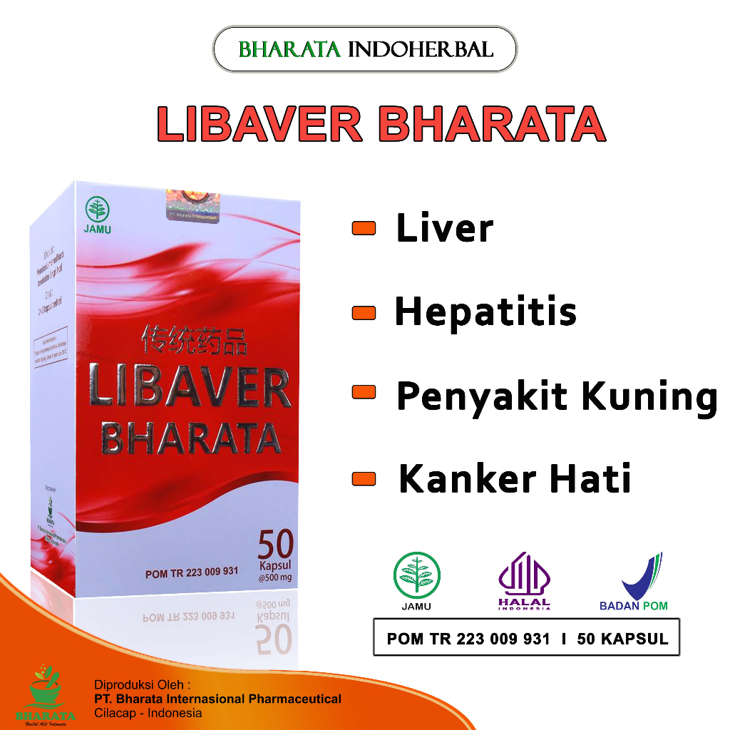 Jual Libaver Bharata Obat Liver & Hepatitis ABCDE Aman Untuk Wanita ...