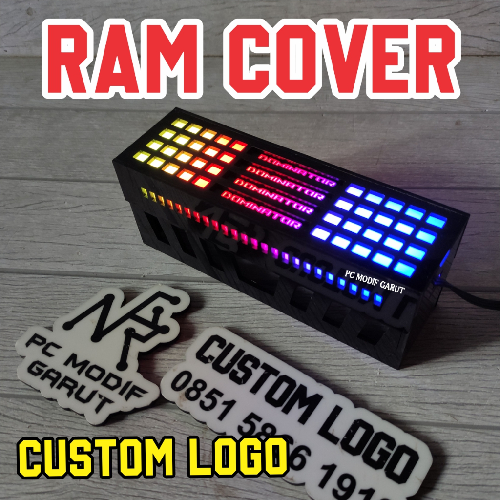 Jual RAM COVER AKSESORIS KOMPUTER GAMING LED RGB DOMINATOR EDITION ...