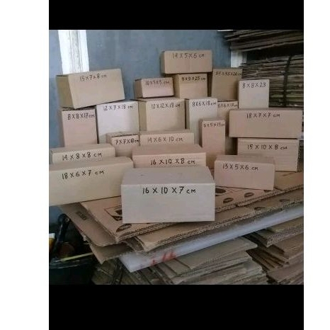 Jual Kardus polos kardus packing box kardus olshop | Shopee Indonesia