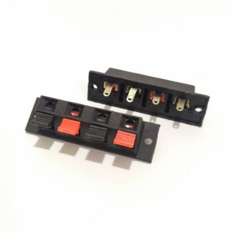 Jual Terminal speaker terminal jepit 4 pin untuk speaker aktif POWER ...