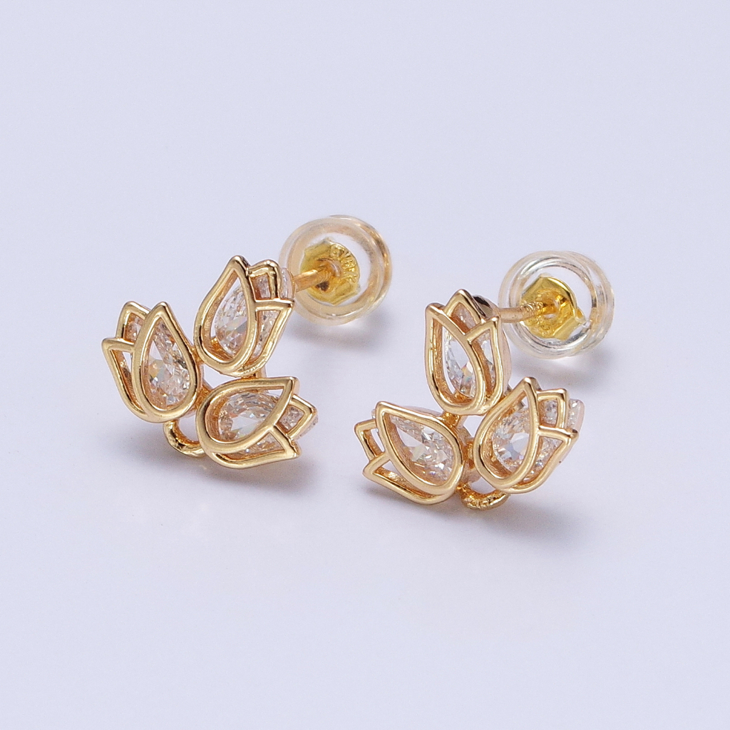 Jual Modan - Nature Collection Sparkling Lotus / Lily Flower Shaped ...