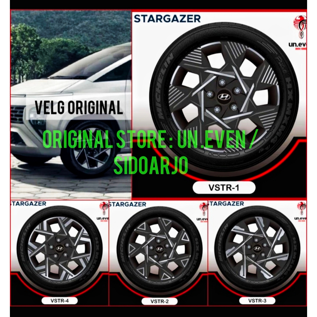 Jual STICKER VELG HYUNDAI STARGAZER | Shopee Indonesia