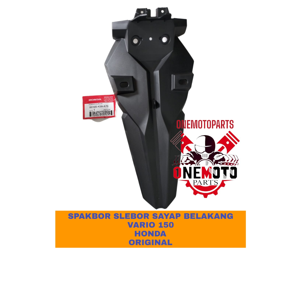 Jual SPAKBOR SLEBOR SAYAP BELAKANG VARIO 150 125 NEW HONDA ORIGINAL 80105-K59-A70 | Shopee Indonesia