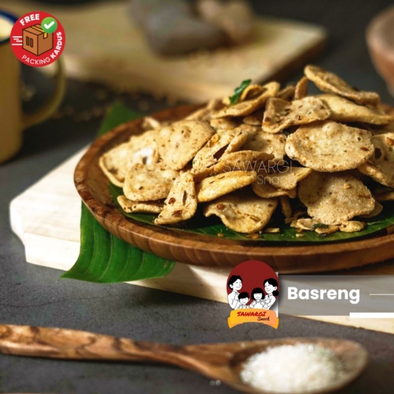 Jual SAWARGI Snack - Basreng Koin 1 Kg | Shopee Indonesia