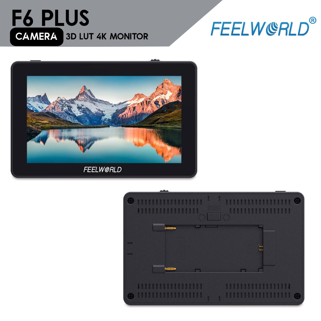 Jual Feelworld F6 Plus 5.5 inch 3D LUT Kamera Monitor 4K HDMI Garansi ...
