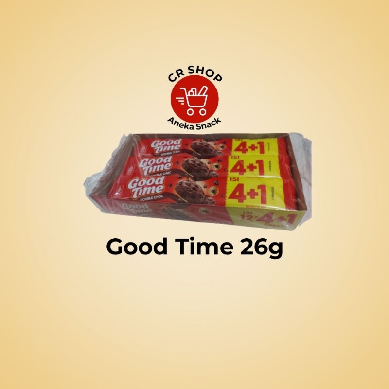 Jual PROMO!!! Good Time Double Choco @26g (1box=12pcs) | Shopee Indonesia