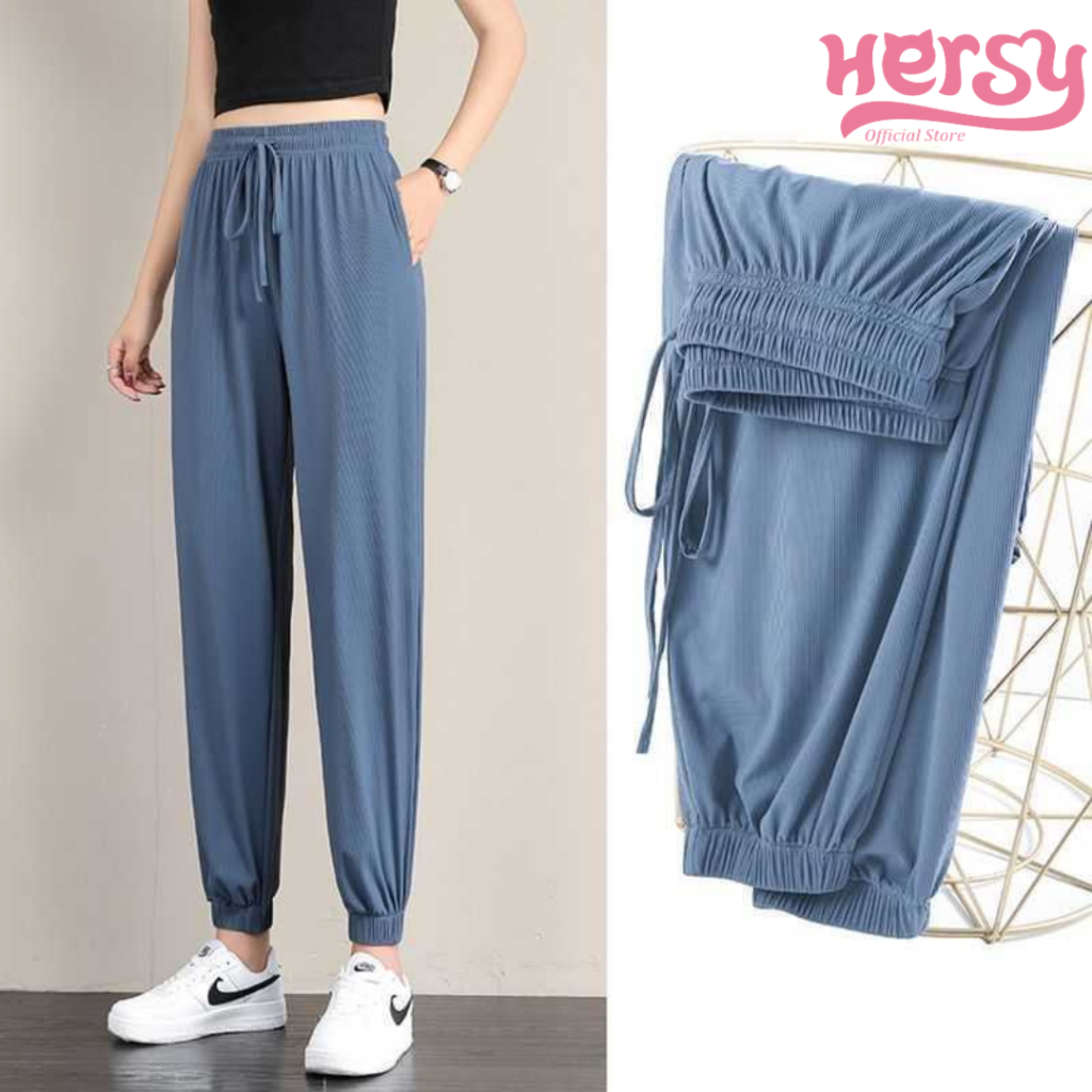Jual HERSY - Celana Leging Jogger Basic Pants Training Pria Dan Wanita ...