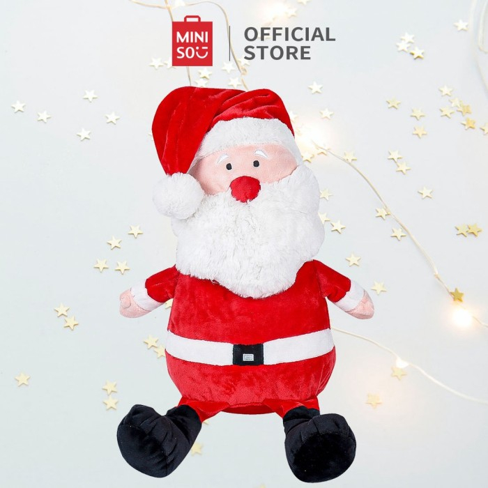 Jual MINISO CHRISTMAS SANTA PLUSH | Shopee Indonesia