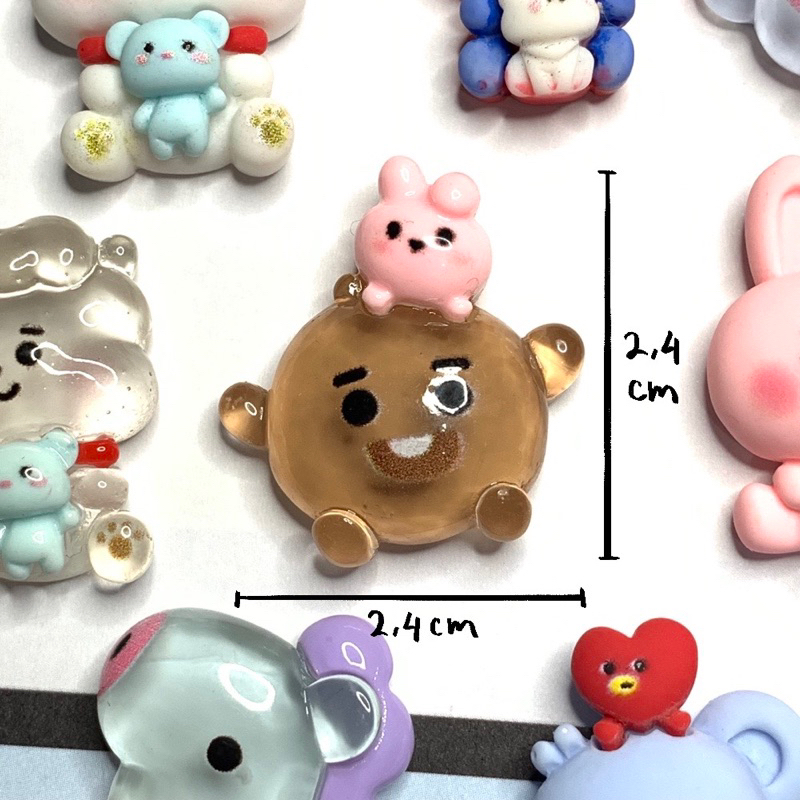 Jual BTS BT21 Clay Resin - DIY Item Charms / Jibbitz / Bros | Shopee ...