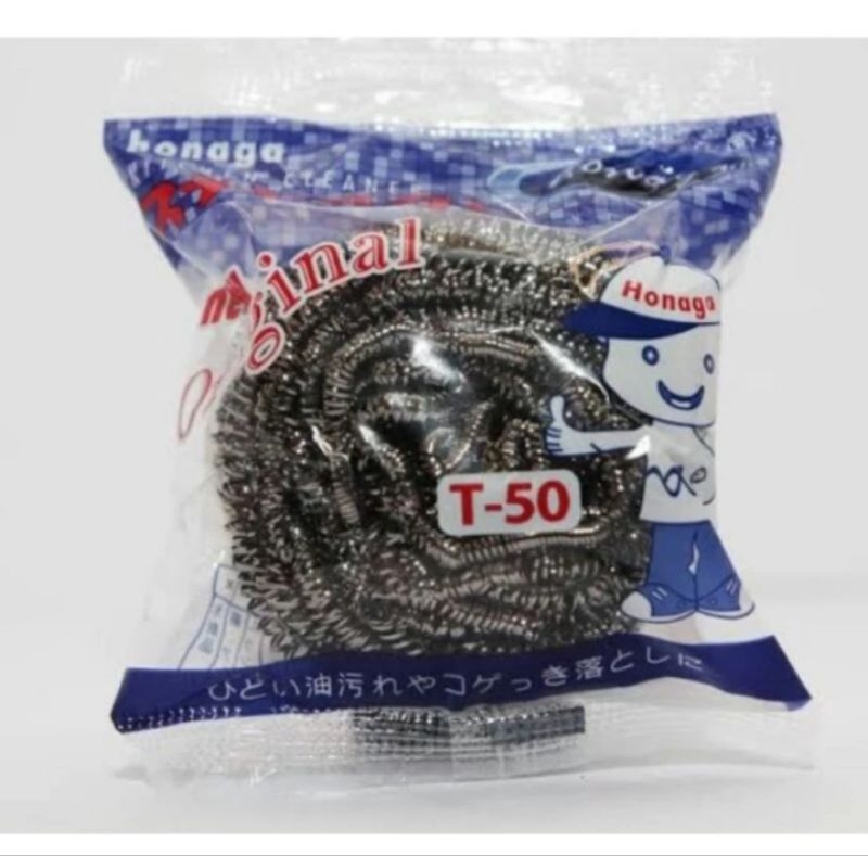 Jual KAWAT CUCI PIRING/KAWAT GOSOK PANCI MERK HONAGA | Shopee Indonesia